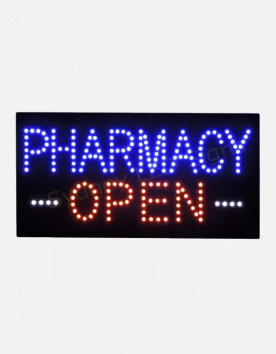 pharmacy-open-led-sign | Sydney LED Signs