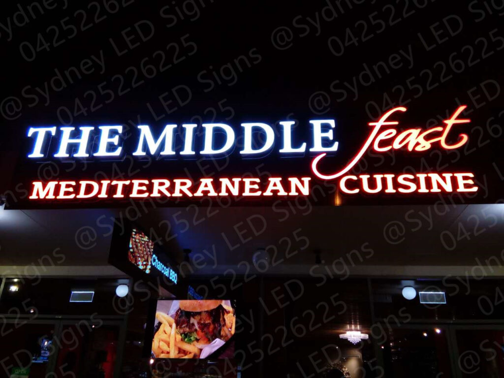 3D LED Illuminated Letter Signs In/Outdoor |Sydney LED Signs