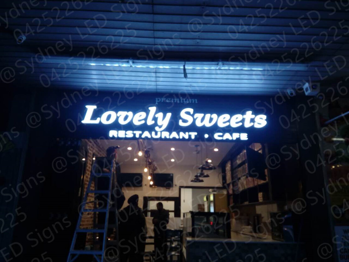 3D LED Illuminated Letter Signs In/Outdoor |Sydney LED Signs