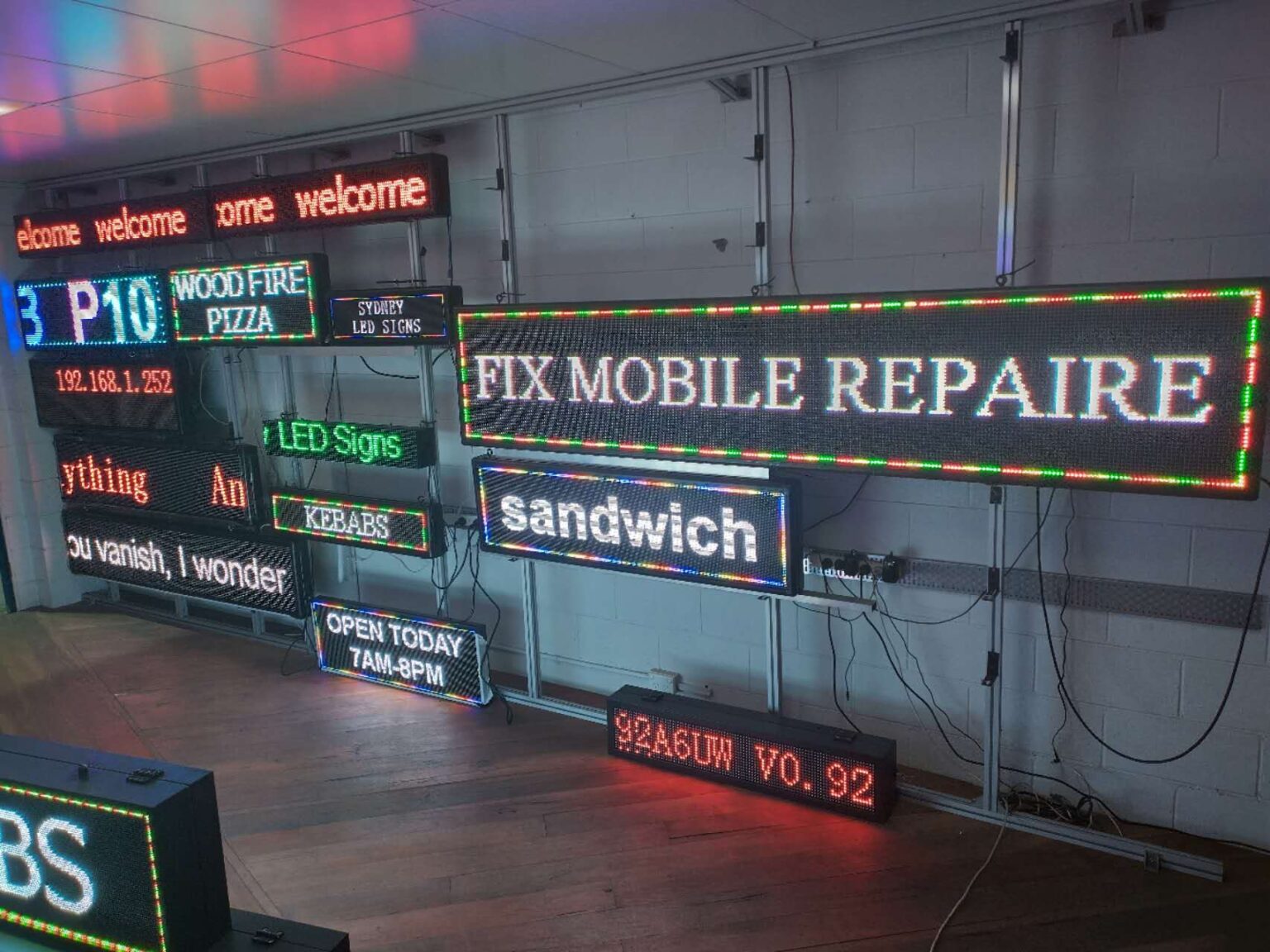 Sydney LED Signs | Professional LED Sign Screen Display MFRS